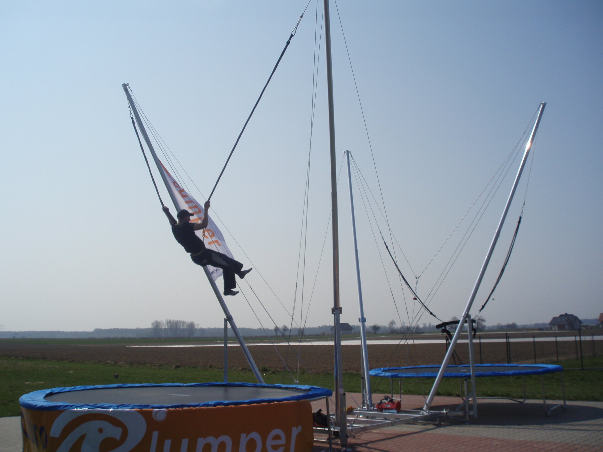 2in1 Eurojumper bungee trampoline 2 person - Bungee trampoline ...